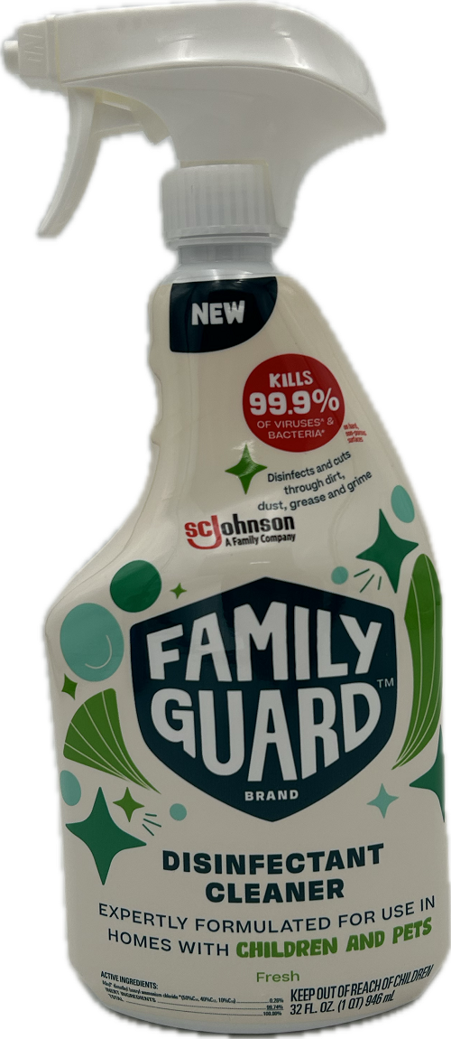 FAMILY GUARD DISINFECTANT TRIGGER FRESH 32oz US – The Bazaar Inc