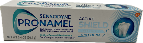 SENSODYNE PRONAMEL ACTIVE SHIELD TOOTHPASTE COOL MINT 3.4oz EXP 11/20 ...