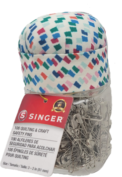 SINGER SAFETY PINS IN A JAR 100CT QUILTING &CRAFT – The Bazaar Inc