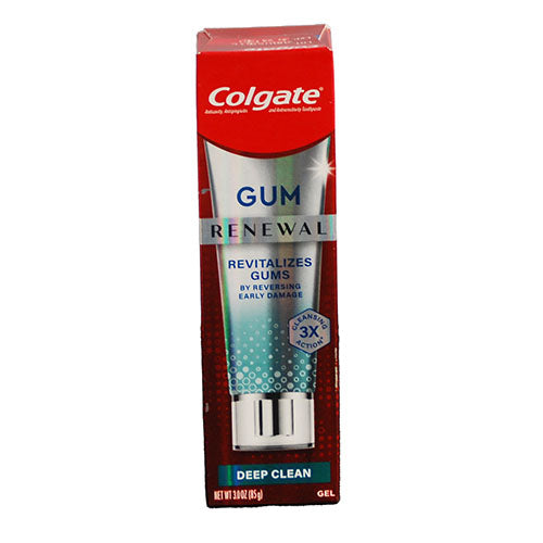 COLGATE GUM RENEWAL TOOTHPASTE 3O-DEEP CLEAN EXP 6/24 NI – The Bazaar Inc