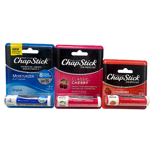 CHAPSTICK .15oz CARD(2/21)DSPLY NI – The Bazaar Inc