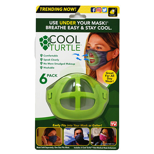 SP COOL TURTLE MASK ENHANCERS 6CT NI – The Bazaar Inc