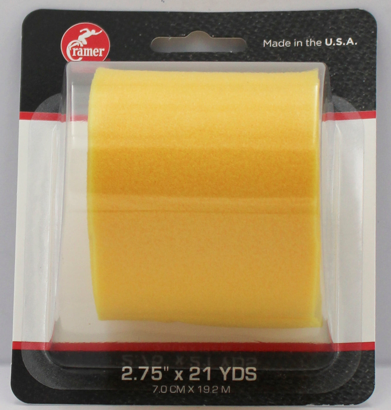 CRAMER ATHLETIC TAPE UNDERWRAP 2 3/4 " X 21YD, YELLOW – The Bazaar Inc