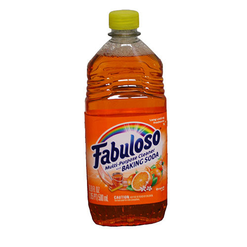 FABULOSO MULTI PURPOSE CLEANER W/BAKING SODA 16.9OZ-ORANGE NI – The ...